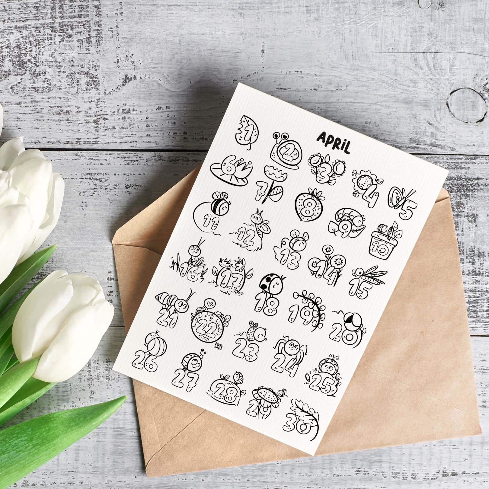 Perpetual Calendar Printable Svg Calendar Clipart Number Svg - Etsy