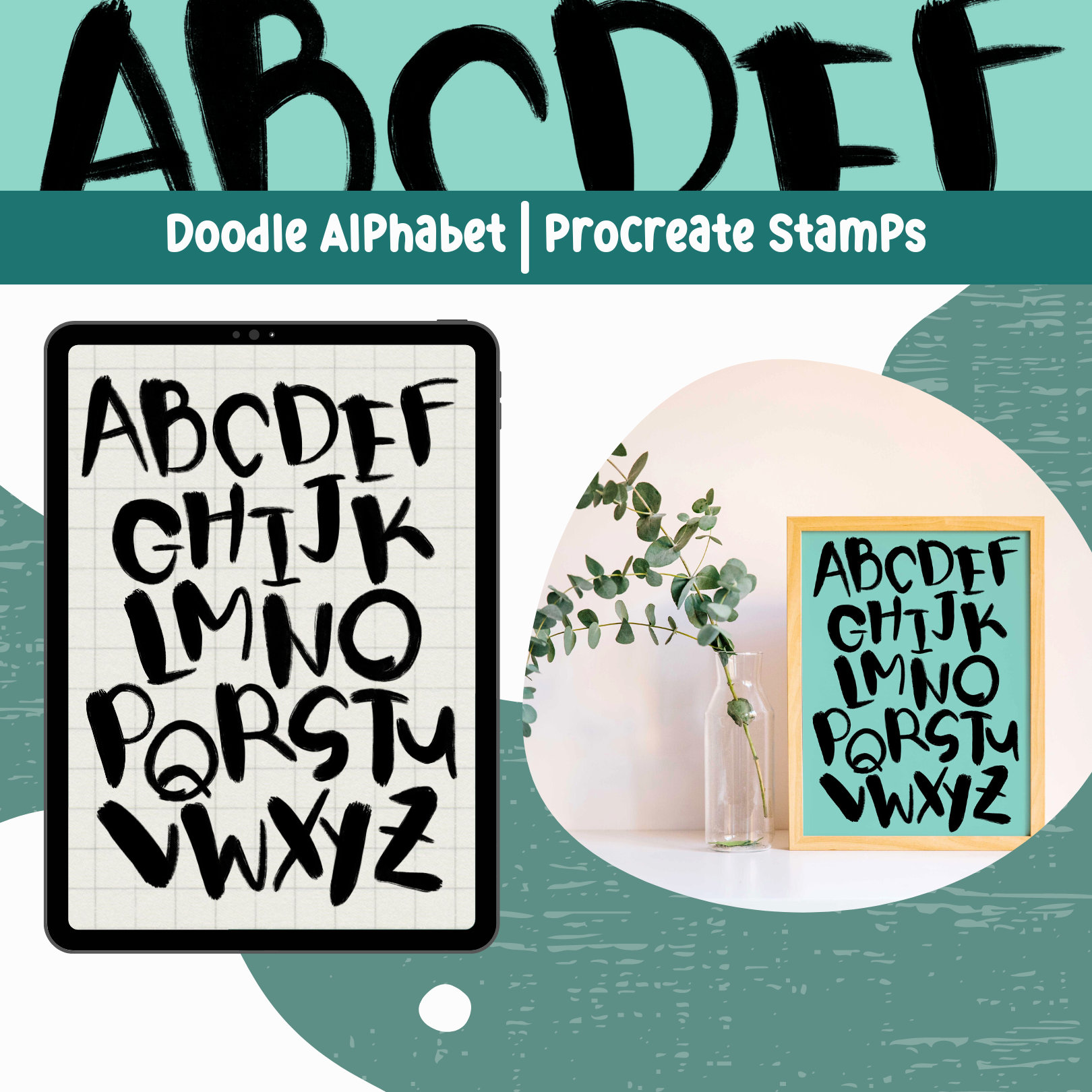 Alphabet Stamp Clipart