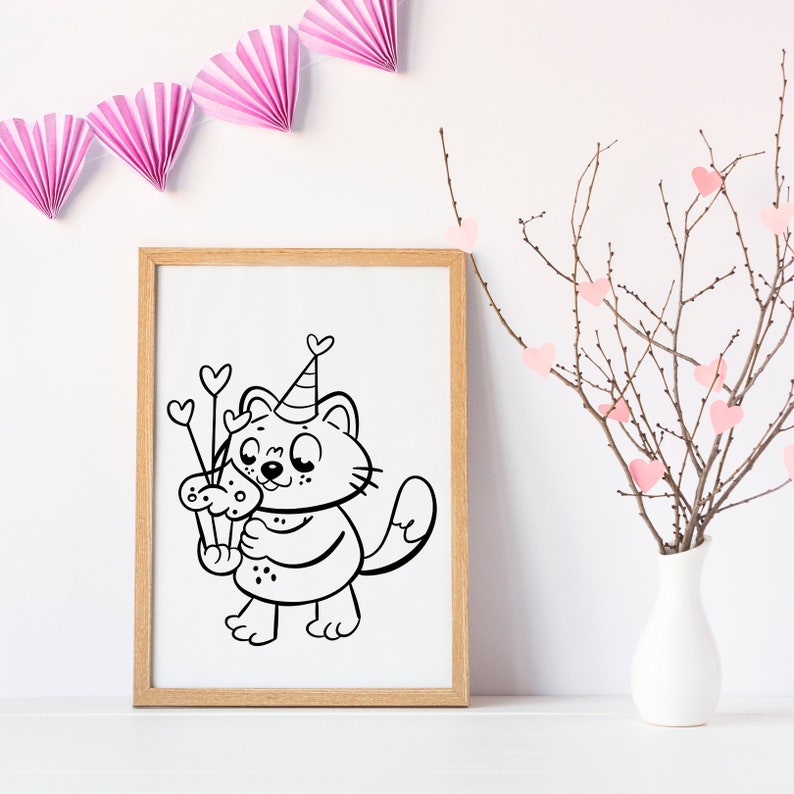 Cat Valentine Svg Cats Svg Valentines Day Svg Cat Valentine Png Cats ...