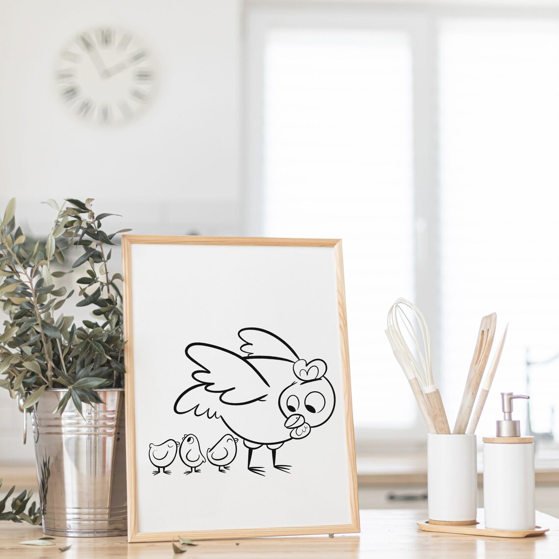 Procreate Brushes Farm Animal Chicken Procreate Stamp Hen Clipart ...