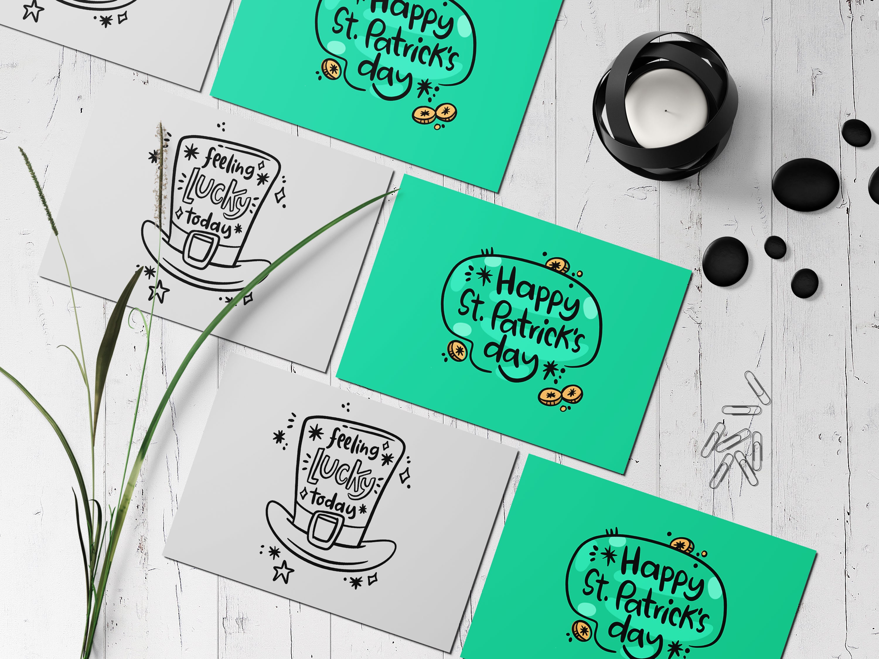 St Patricks Day Procreate Brushes Procreate Stamps Brush - Etsy