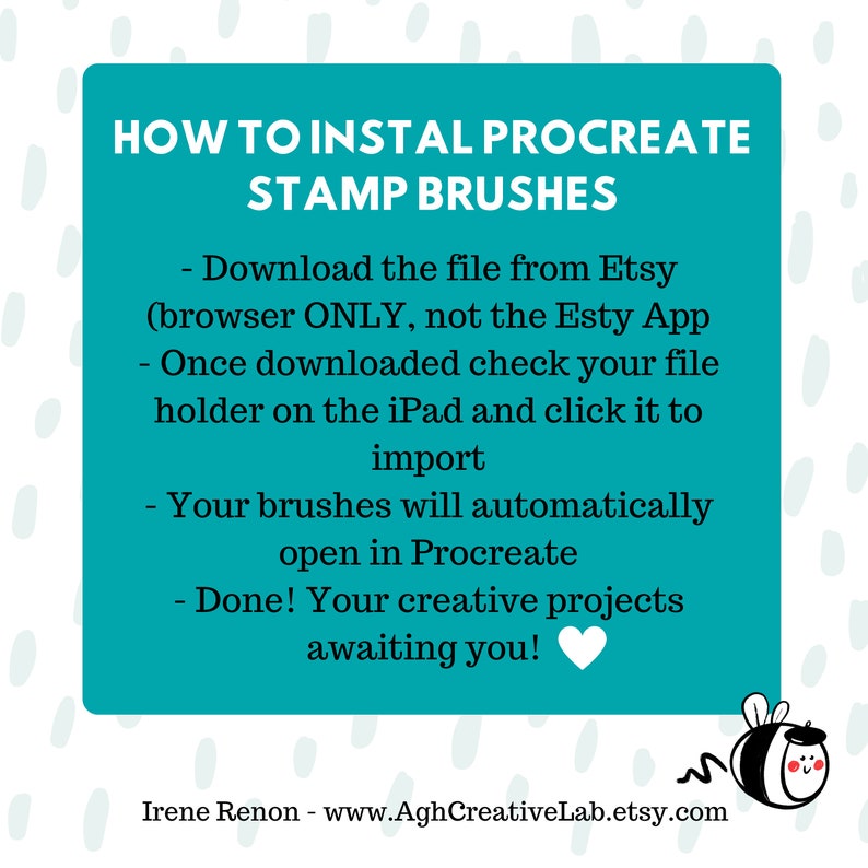 Procreate Brush Cute Frog Procreate Download iPad Download Procreate ...