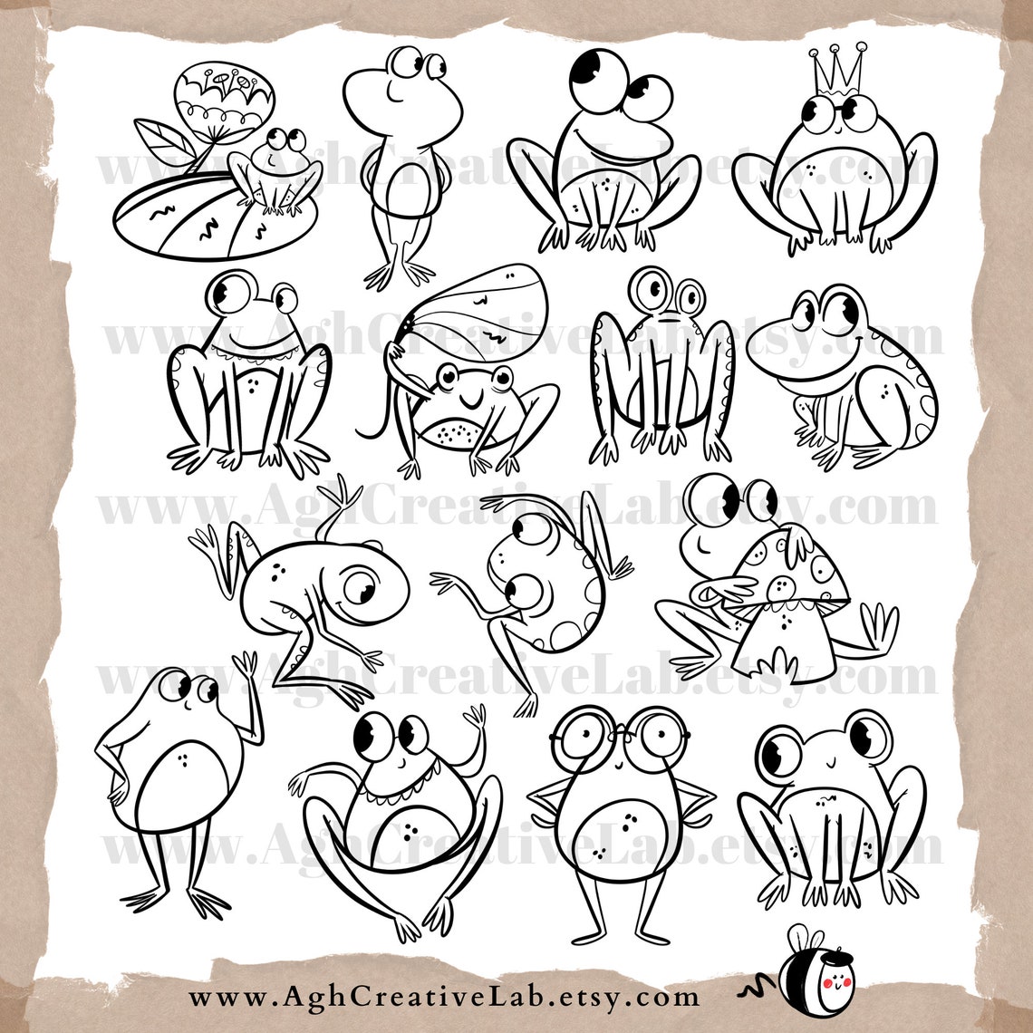 Procreate Brush Cute Frog Procreate Download iPad Download Procreate ...