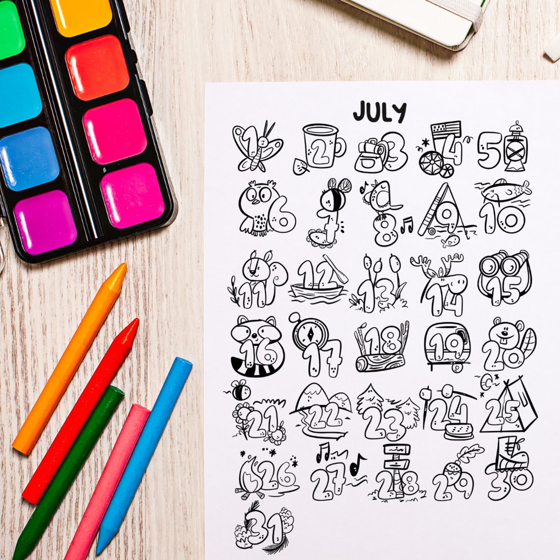 Calendar Svg Perpetual Calendar Cut File School Printable Calendar ...