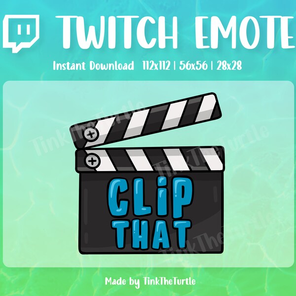 Twitch Clip That Emote - Etsy