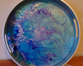 Purple Serving Tray | Etsy