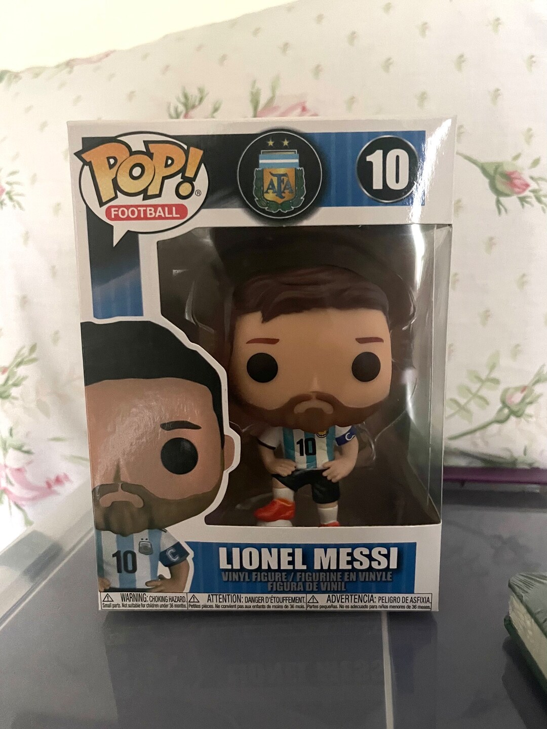 New Funko Pop Lionel Messi 10 Blue Jersey - Etsy