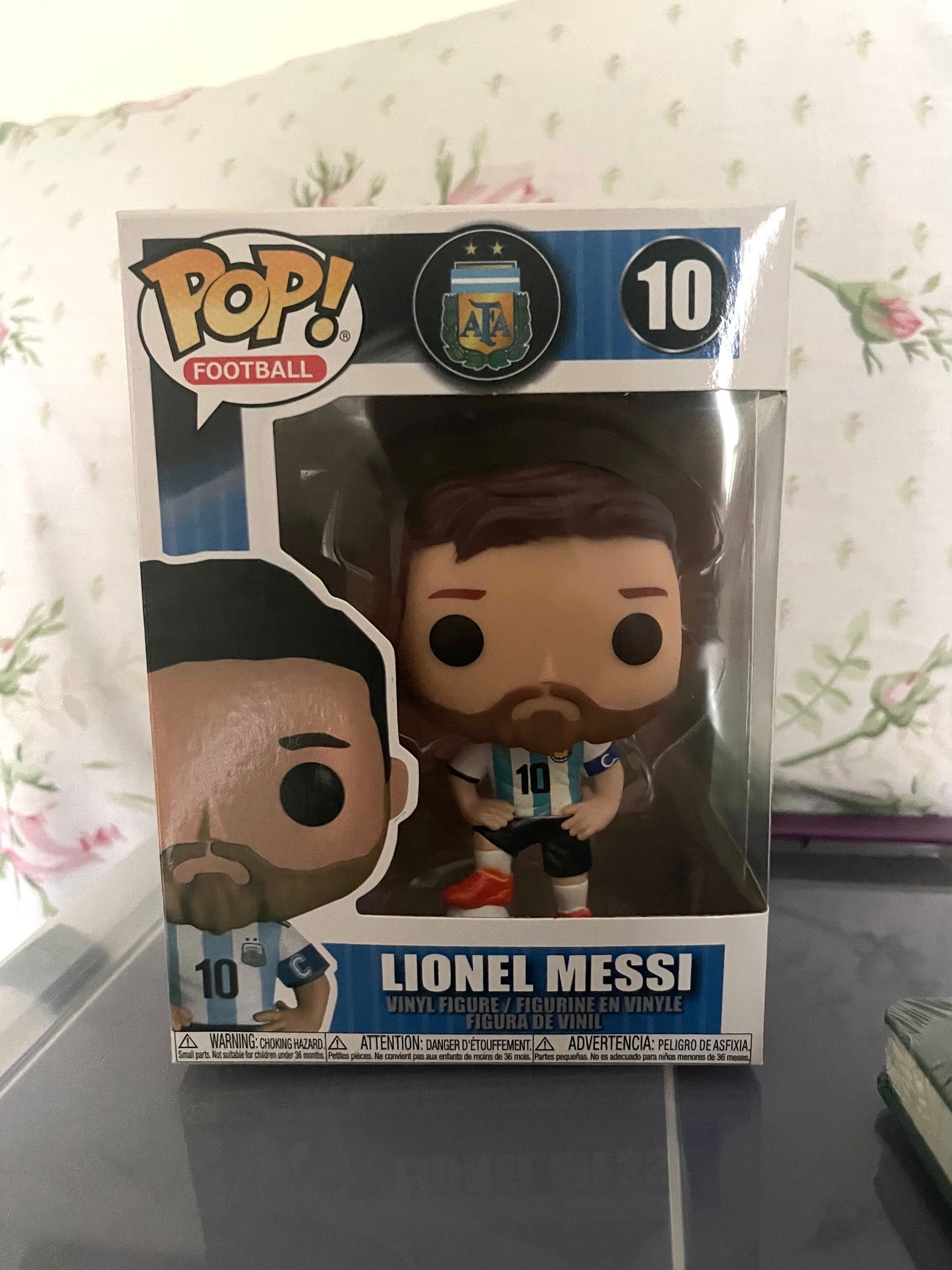 New Funko Pop Lionel Messi 10 Blue Jersey - Etsy