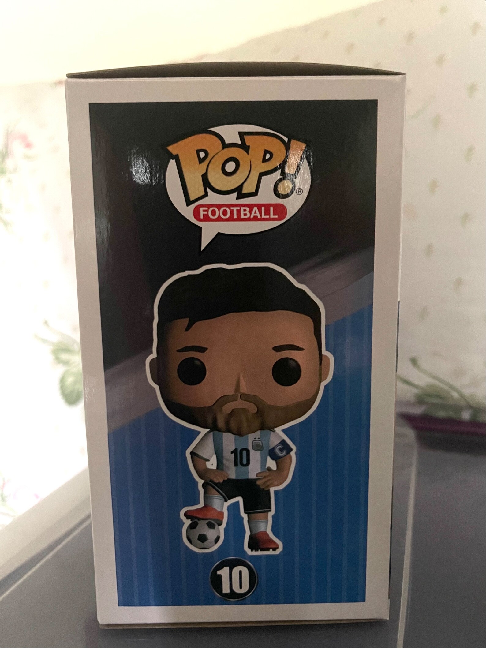 New Funko Pop Lionel Messi 10 Blue Jersey - Etsy