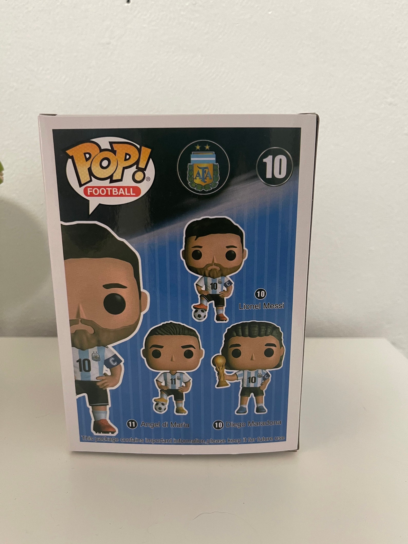 New Funko Pop! Lionel Messi #10 Blue Jersey - Etsy