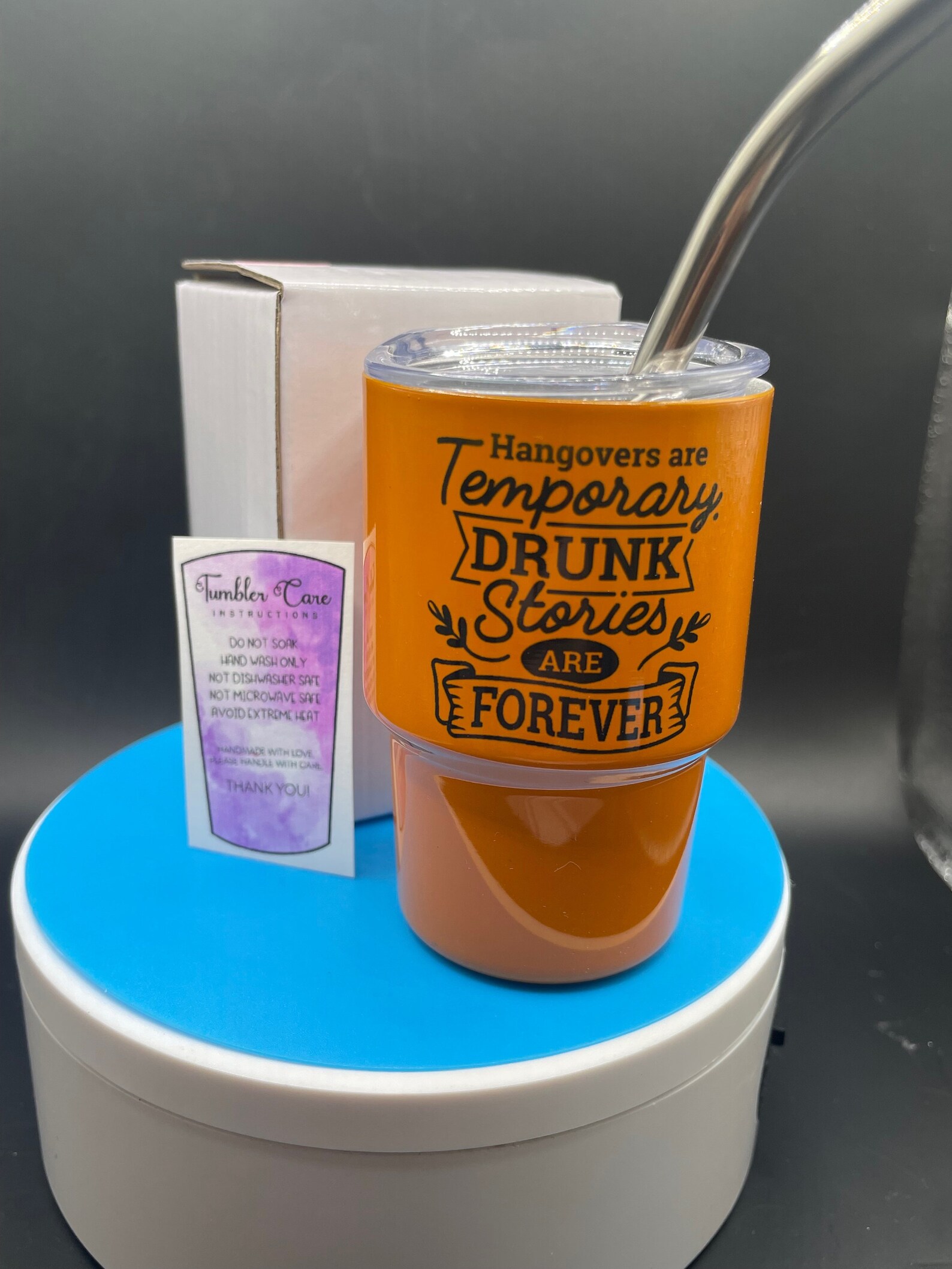 Mini Shot Glass 3oz Stainless Steel Tumbler. Hot Item With Funny Quote ...