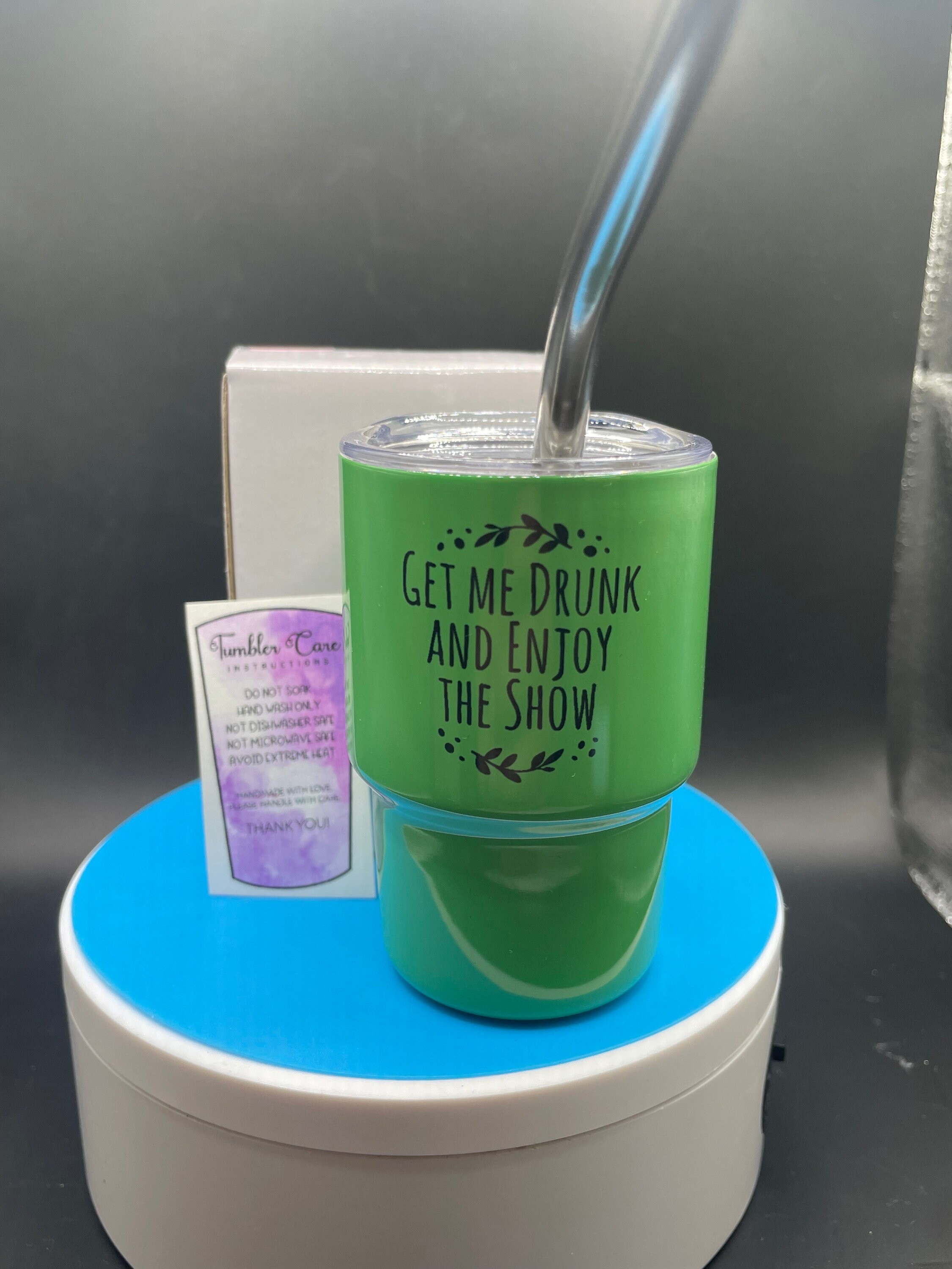 Mini Shot Glass 3oz Stainless Steel Tumbler. Hot Item With Funny Quote ...