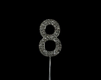 Number 8 Cake Topper | Etsy