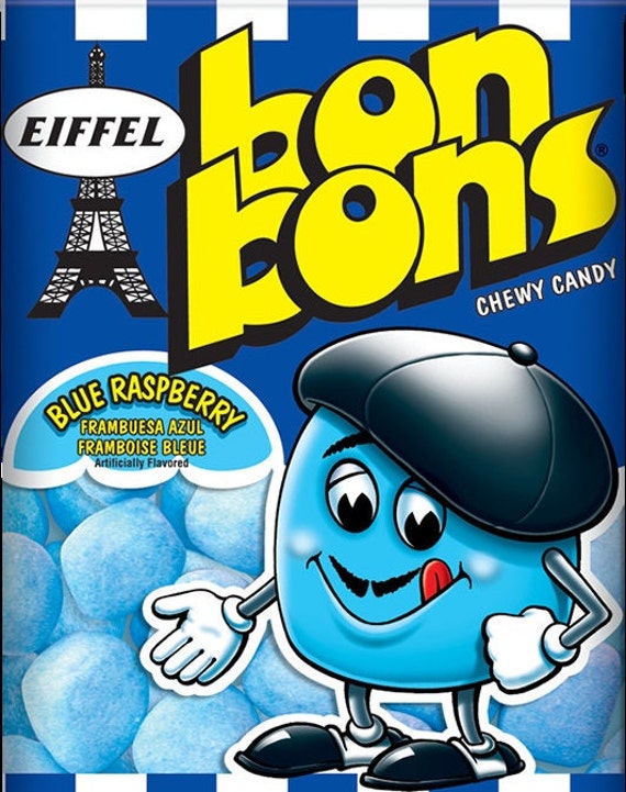 Cartoon Blue Raspberry