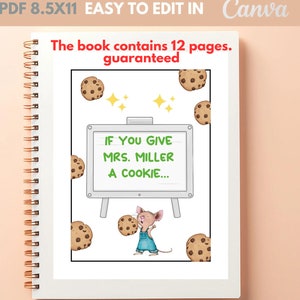 If You Give a Teacher a Cookie, Mouse a Cookie. Teacher Appreciation ...