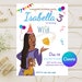 WISH Birthday Party Digital Invitation Editable, Printable , INVITE ...