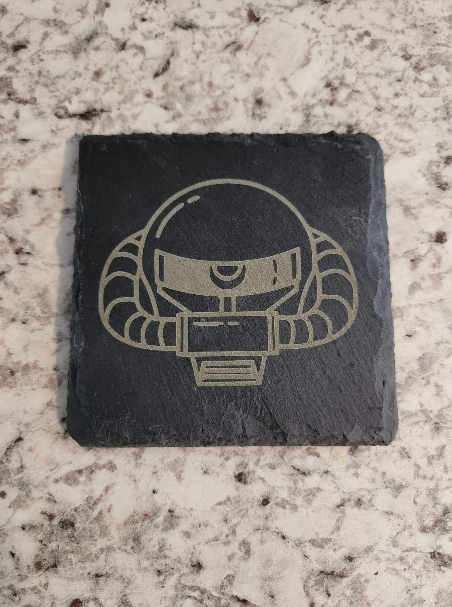 Gundam Laser Engraved Slate Coasters - Etsy