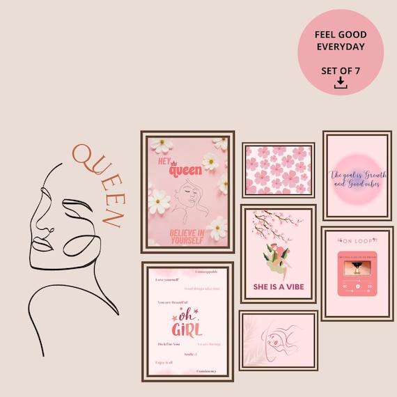 Feel Good Digital Wall Art to Inspire Y'all Women Female - Etsy