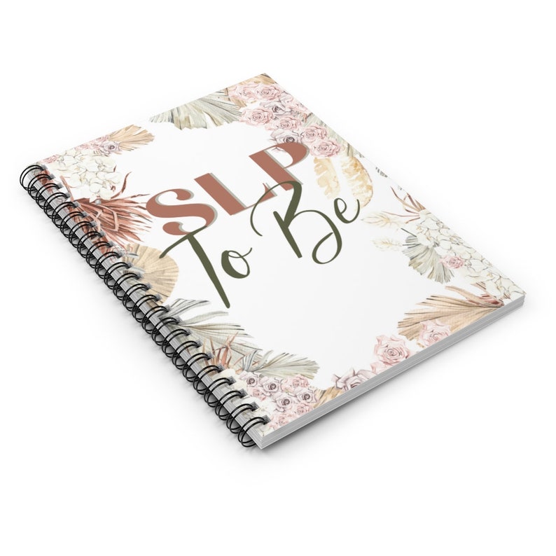 SLP to Be, Speech Therapy Notebook, SLP Gifts, Speech Therapy Gift ...