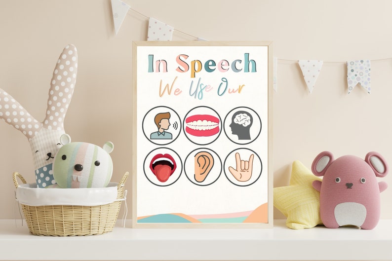 Speech Mechanism Poster, Printable Poster for Speech Therapy Room, SLP ...