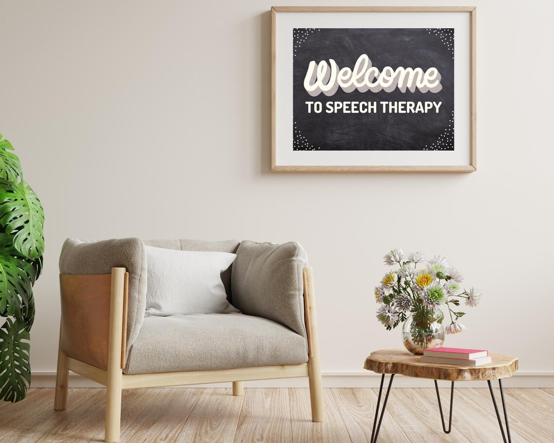 Welcome to Speech Therapy Digital Download Printable SLP - Etsy