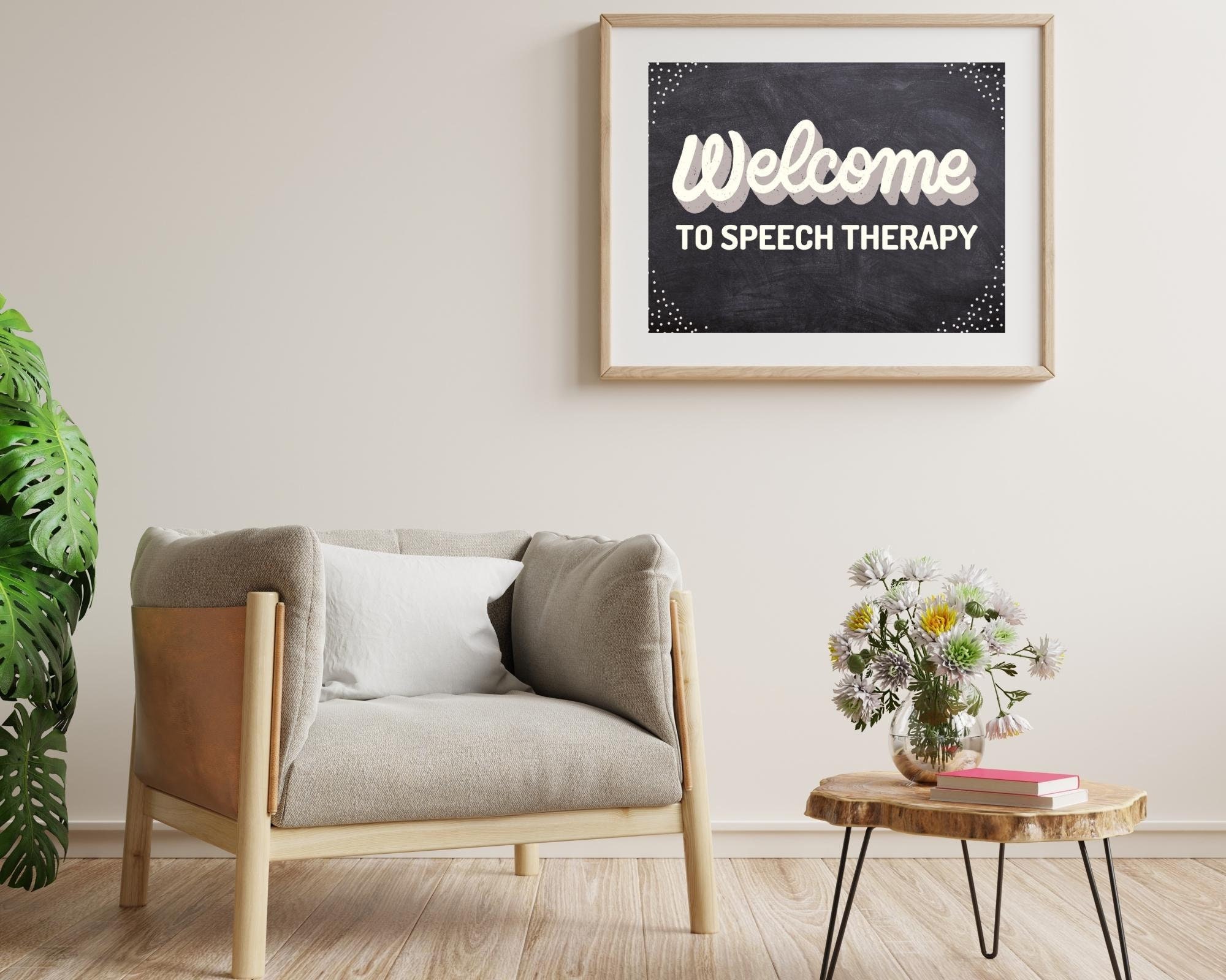 Welcome to Speech Therapy Digital Download Printable SLP - Etsy