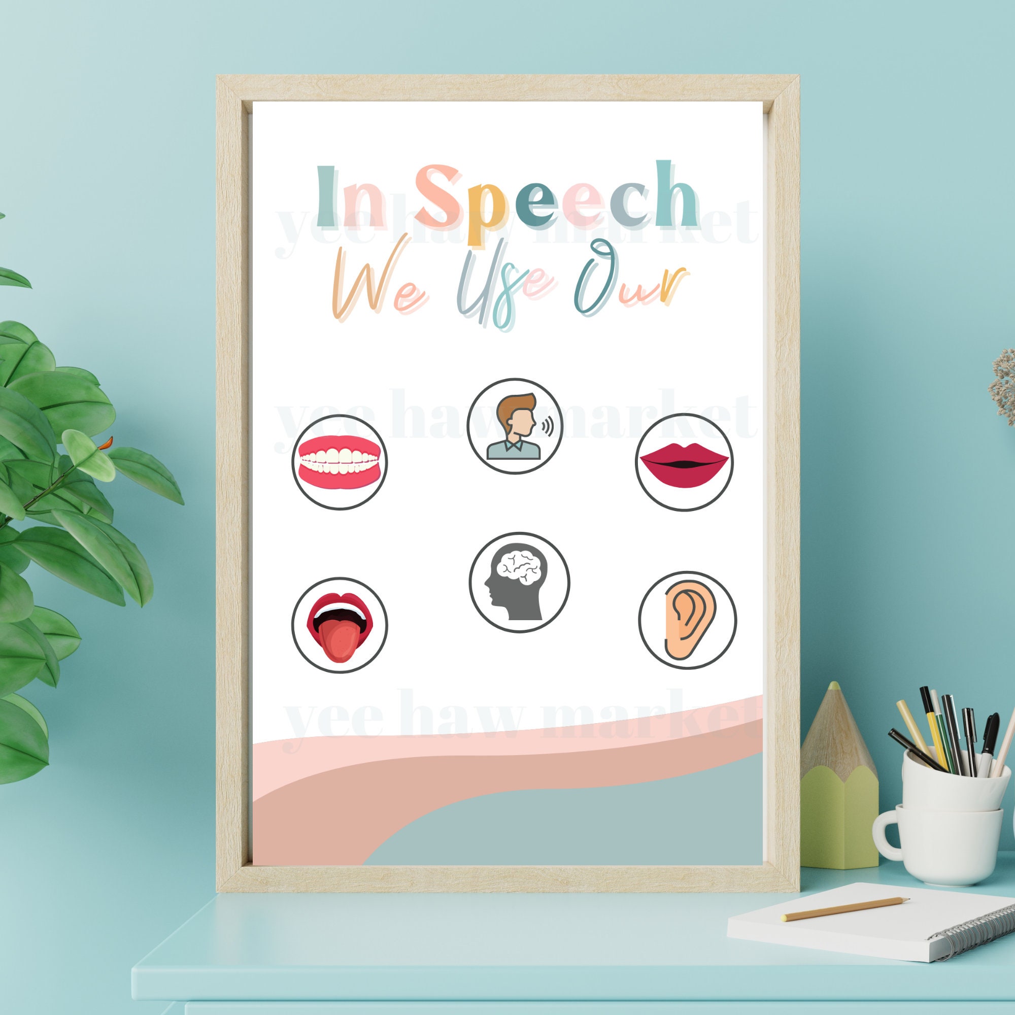 Speech Mechanism Poster Printable Poster for Speech Therapy | Etsy UK