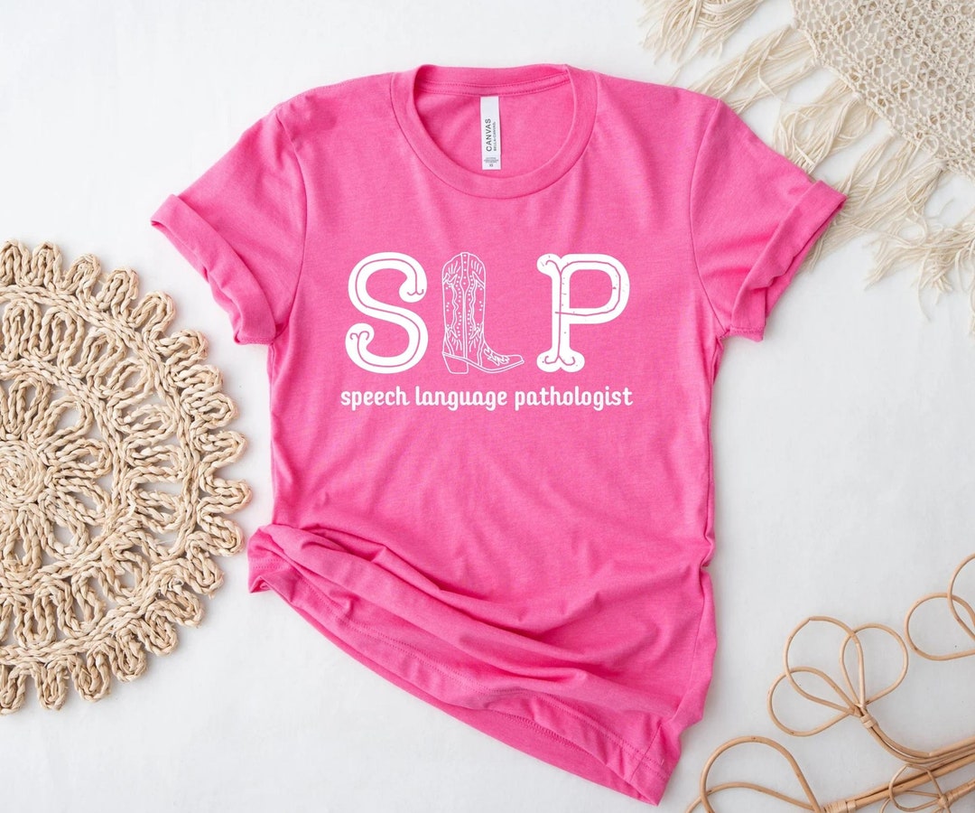 SLP Shirt With Cowboy Boot, Cute Western Shirt for Speech Language ...
