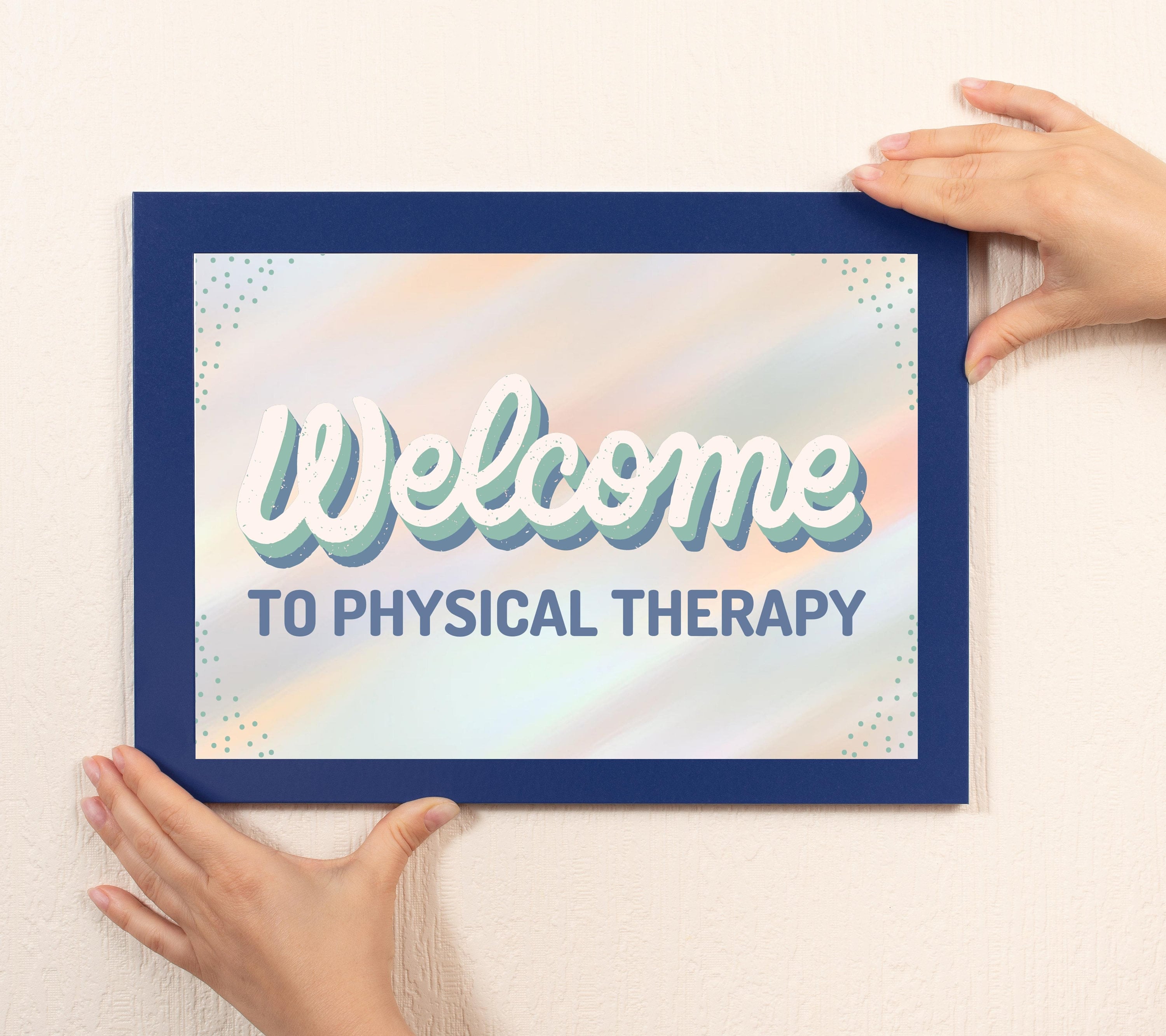 Welcome to Physical Therapy, Digital Download, Printable Physical ...