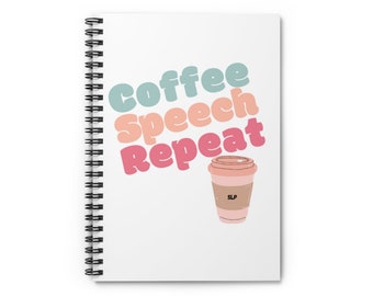 Speech Therapy Notebook, Speech Therapy Notes, SLP Gifts, Speech ...