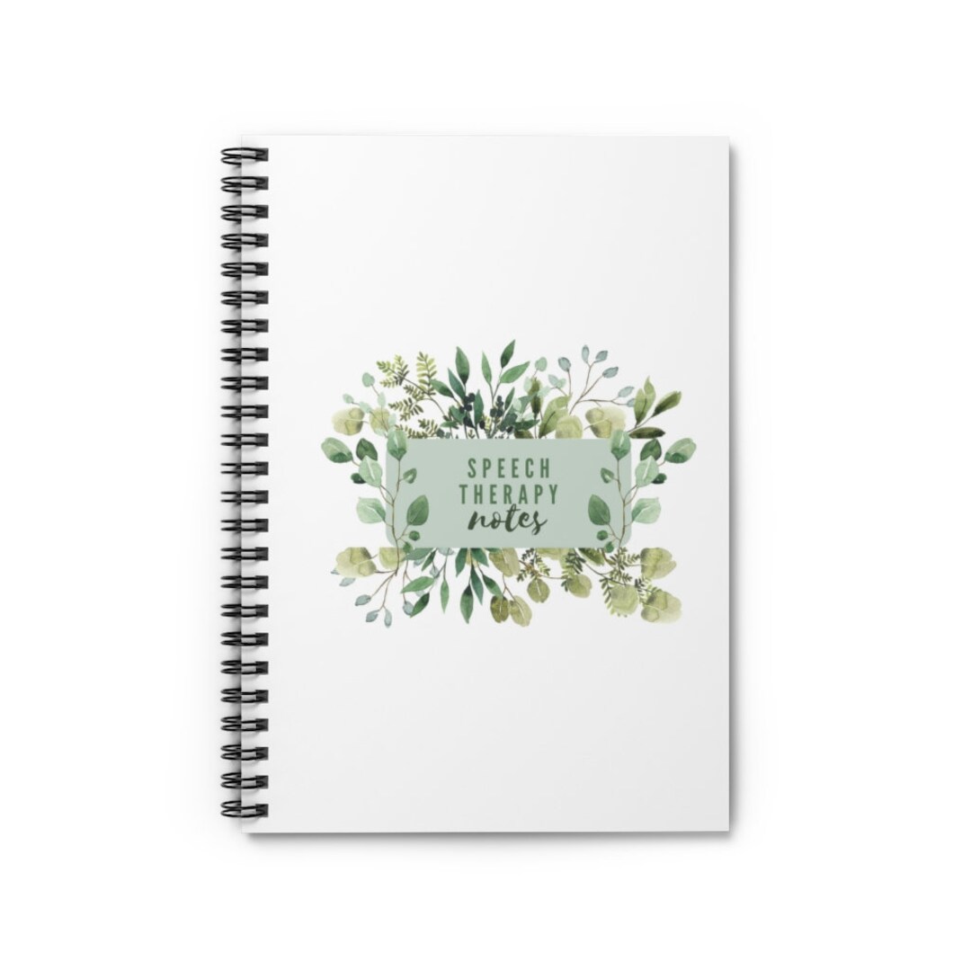 Speech Therapy Notebooks, Journal for SLP, Speech Therapy Gift ...