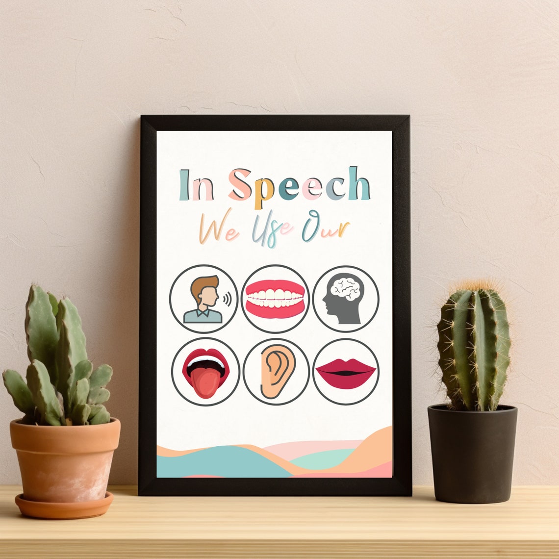 Speech Mechanism Poster, Printable Poster for Speech Therapy Room, SLP ...