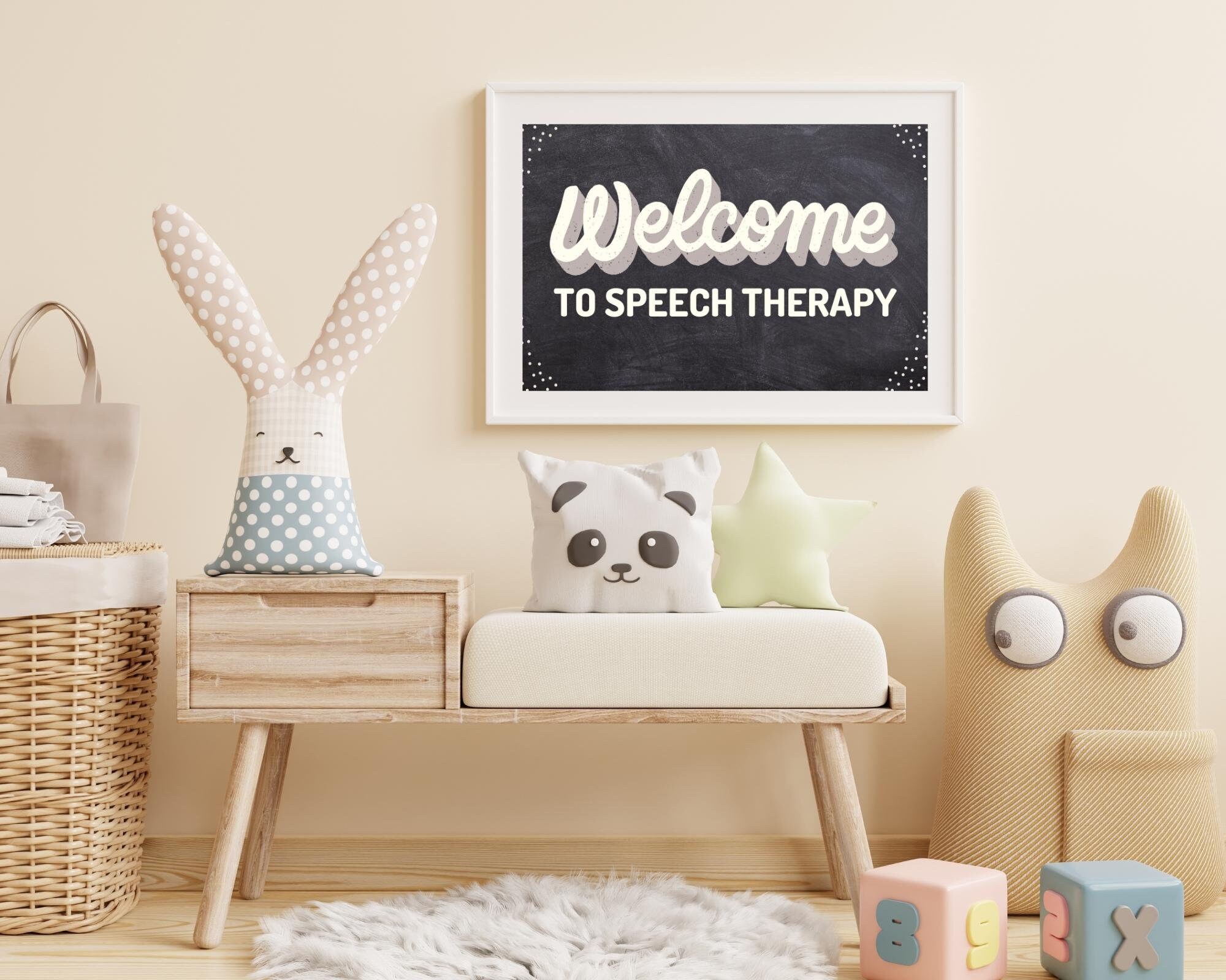 Welcome to Speech Therapy Digital Download Printable SLP - Etsy
