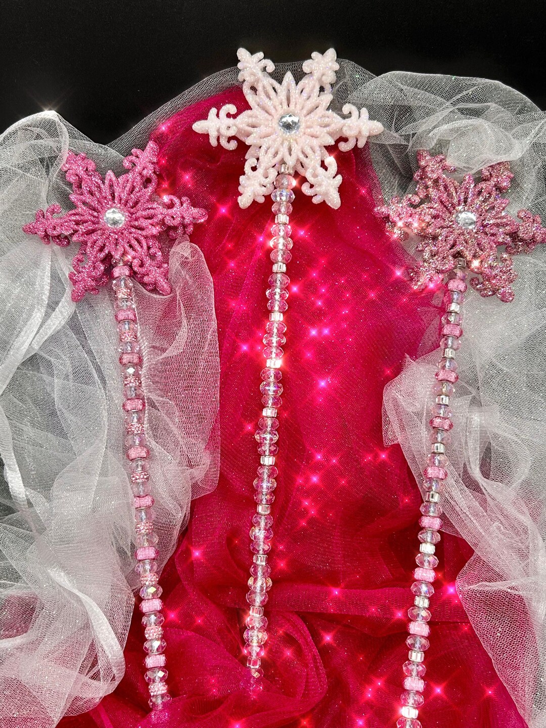 Limited Edition Glinda Wands Wicked Wands for Dress up and Cosplay Pink ...