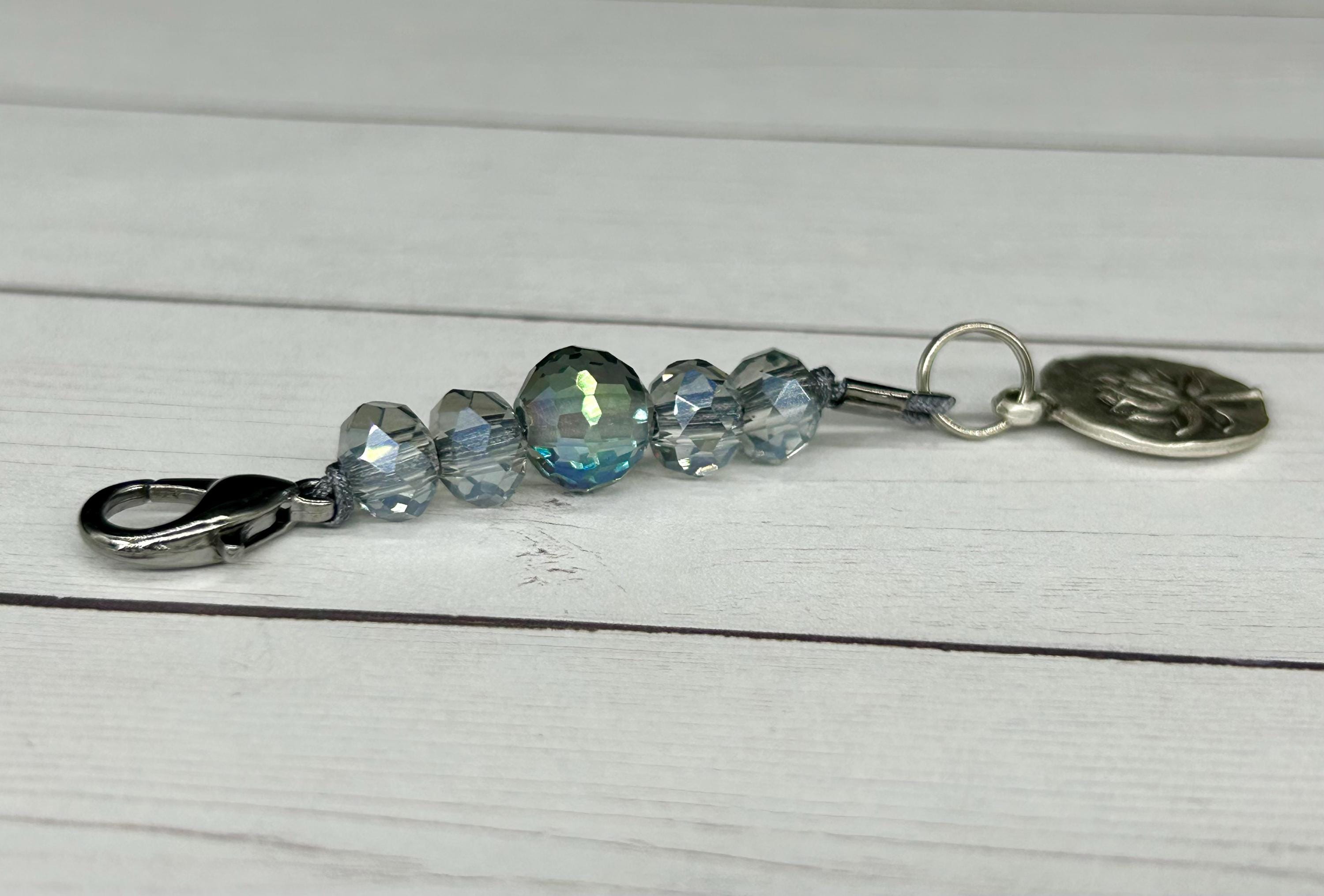 Lotus Flower Zipper Pulls With Czech Glass Beads - Etsy