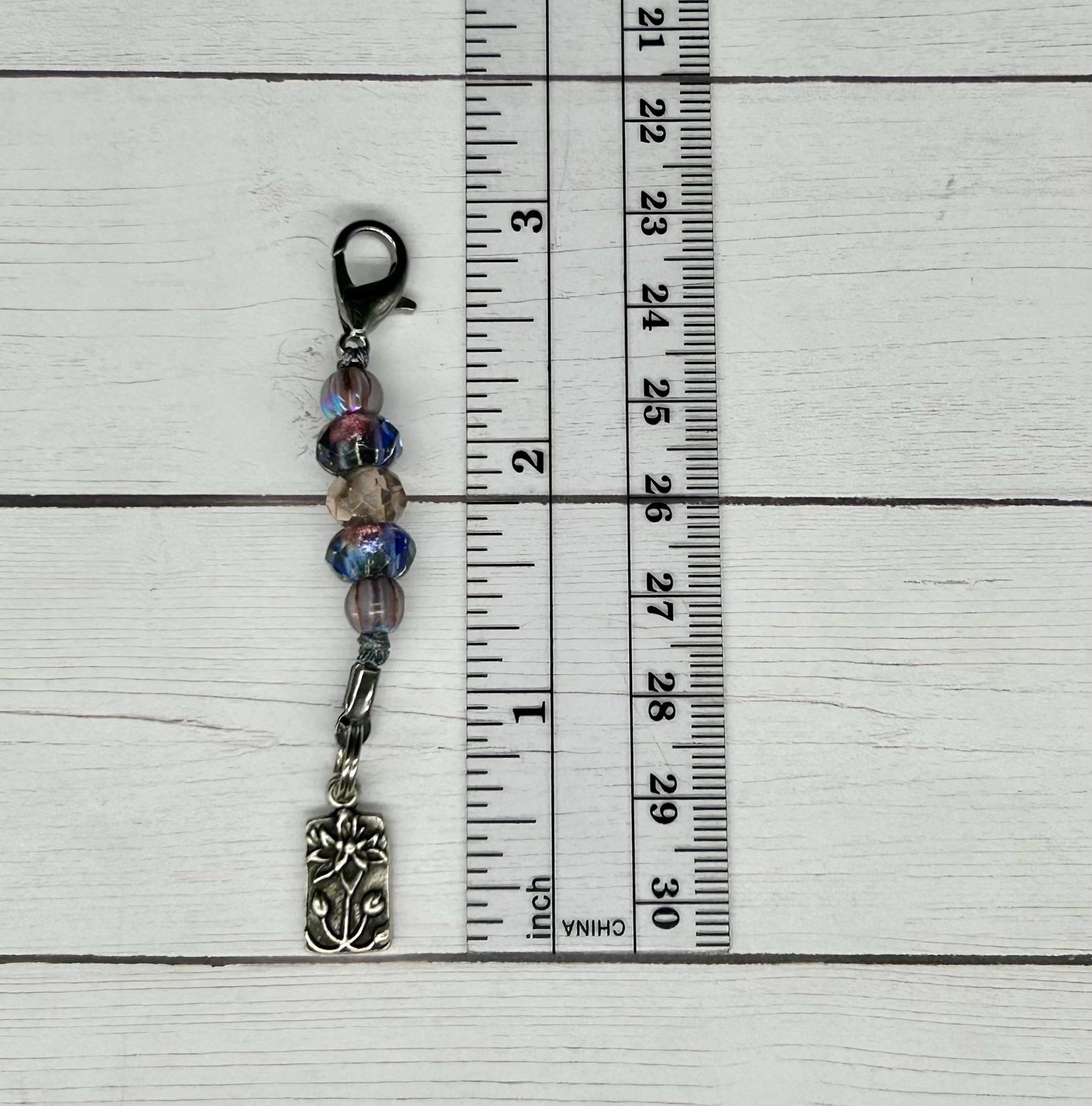Lotus Flower Zipper Pulls With Czech Glass Beads - Etsy