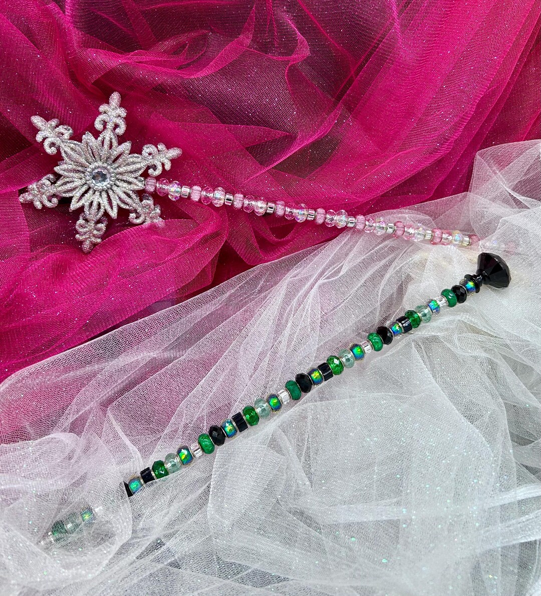 Limited Edition Glinda & Elphaba Wands | Wicked Wands for Dress up and ...