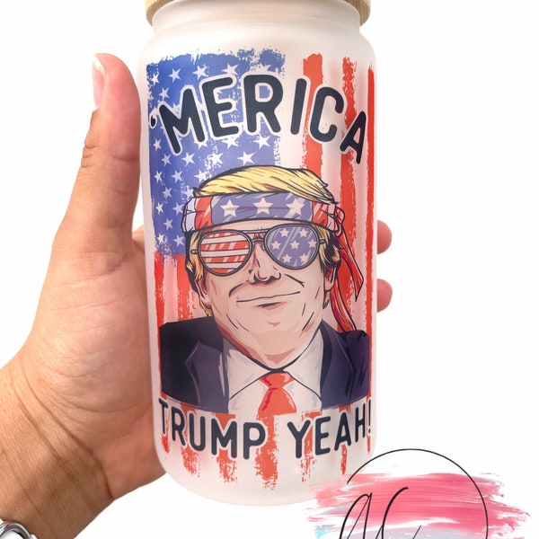 Trump 2024 Beer Glass - Etsy