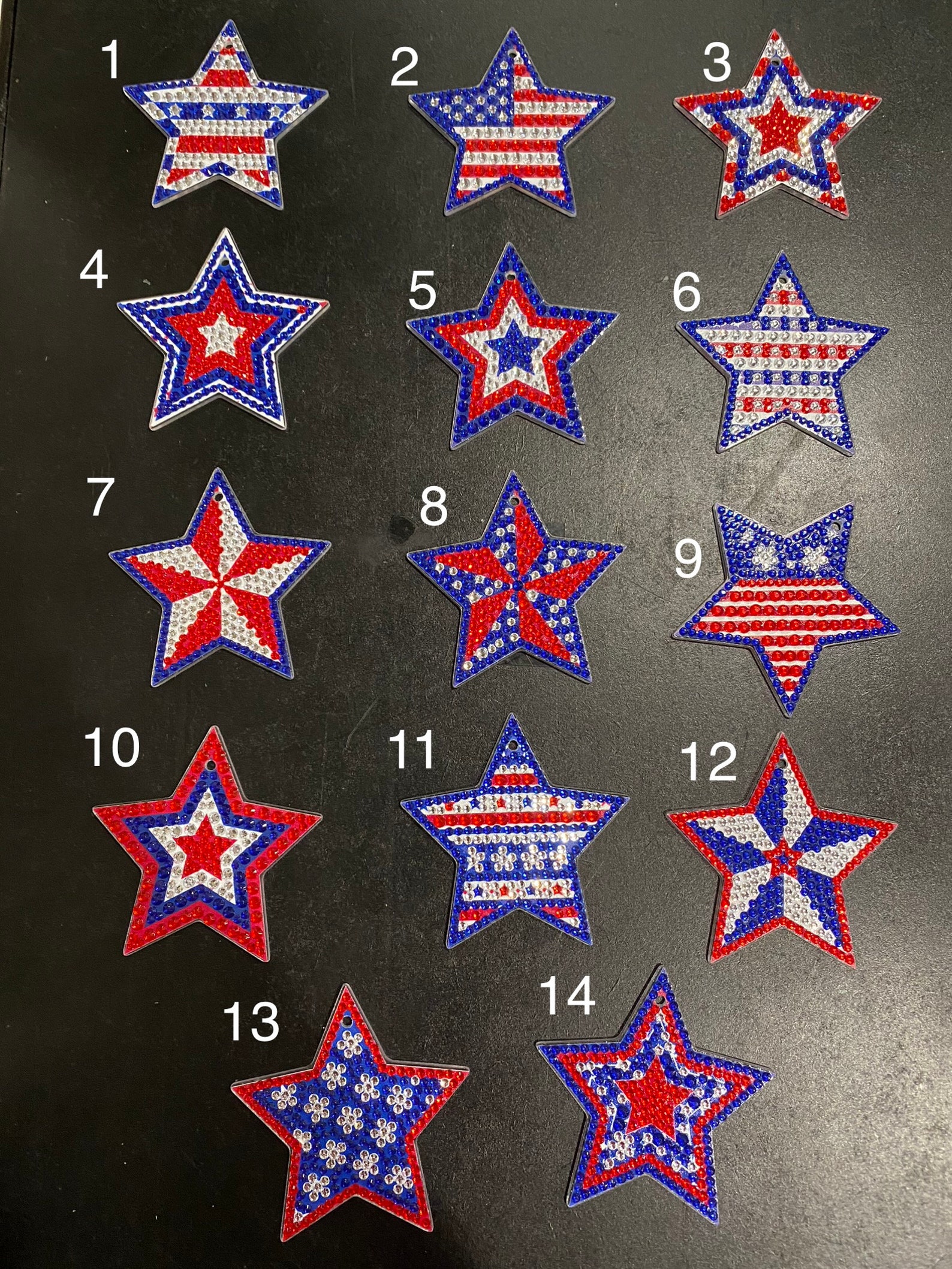 Patriotic Keychains - Etsy