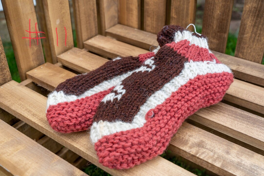 Nepalese Slippers Handmade in Nepal 100% Himalayan Yak Wool Unisex ...