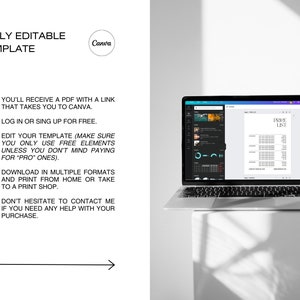 Price List and Invoice Templates Editable on Canva. Small Business ...
