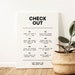 Editable Airbnb Check Out Sign, Check Out Instructions Template, Airbnb ...
