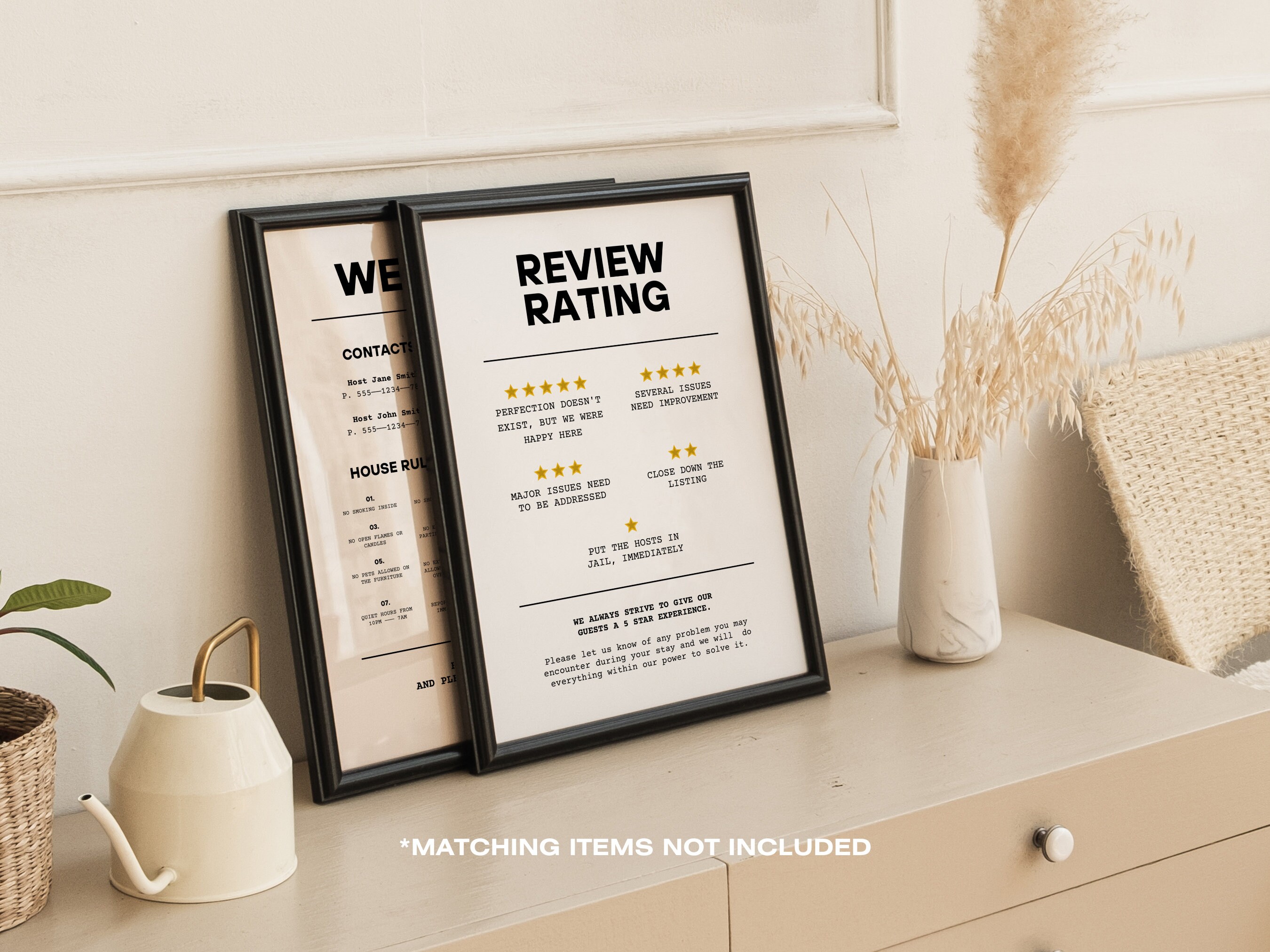 Editable Airbnb Check Out Sign, Check Out Instructions Template, Airbnb ...