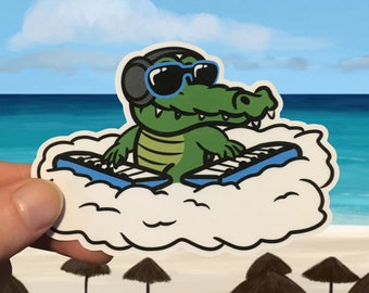 Alligator Sticker - Etsy