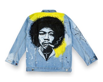 Custom Painted Metal Jacket - Etsy