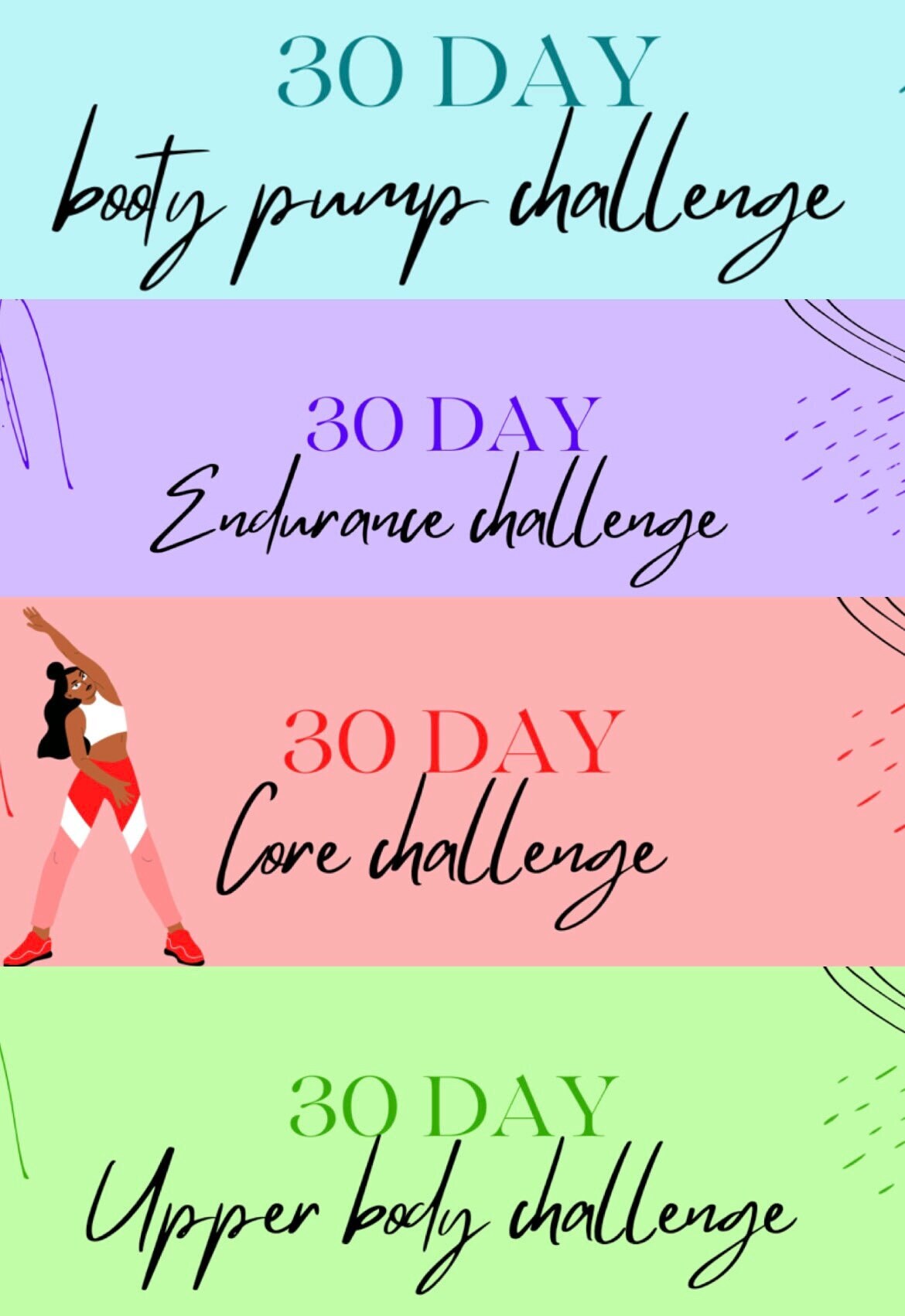 30 Day Upper Body Challenge