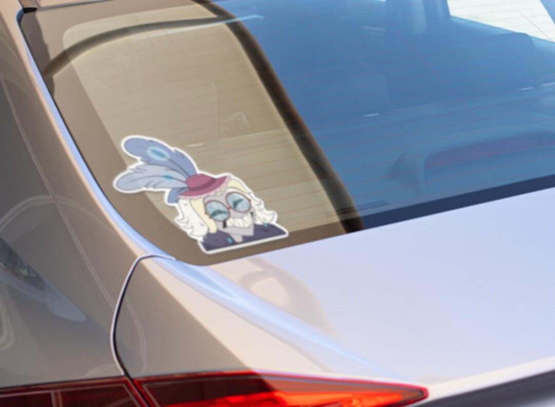 Susan - Animation - Peeking - Vinyl Permanent Decal - Lifetime Warranty ...