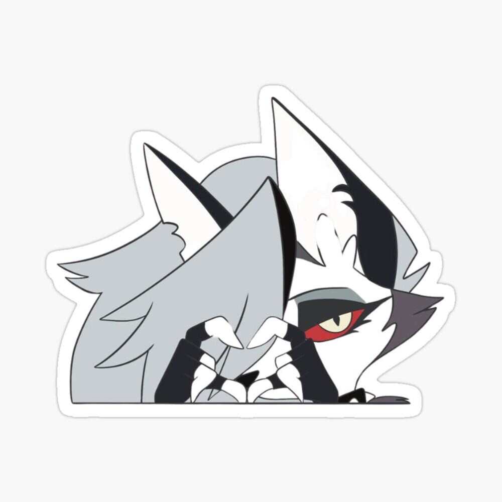 Loona - Animation - Peeking - Vinyl Permanent Decal - Lifetime Warranty ...