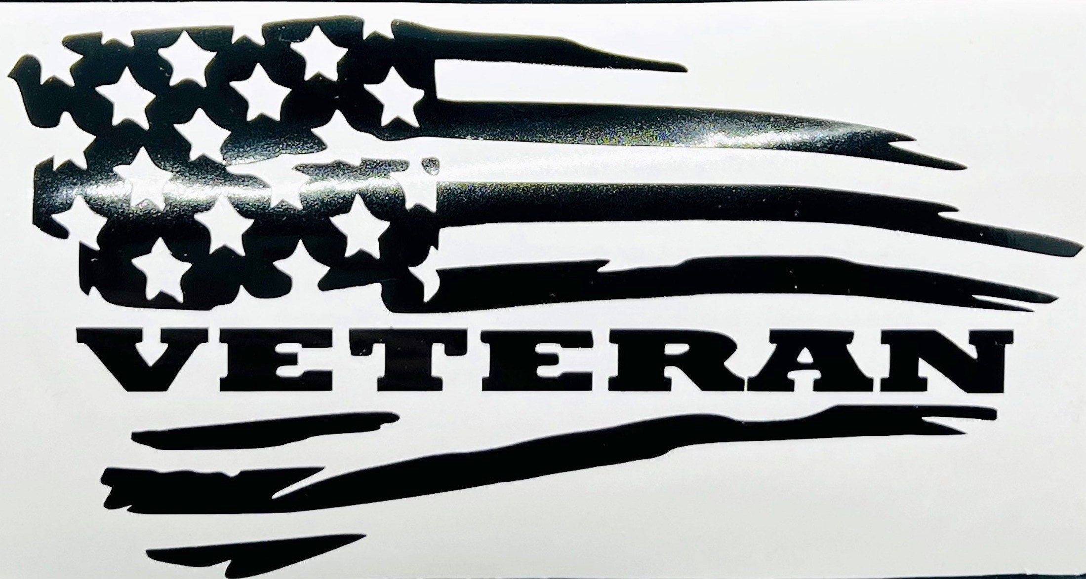 Veteran Vinyl Car Decal, Veteran Decal - Etsy