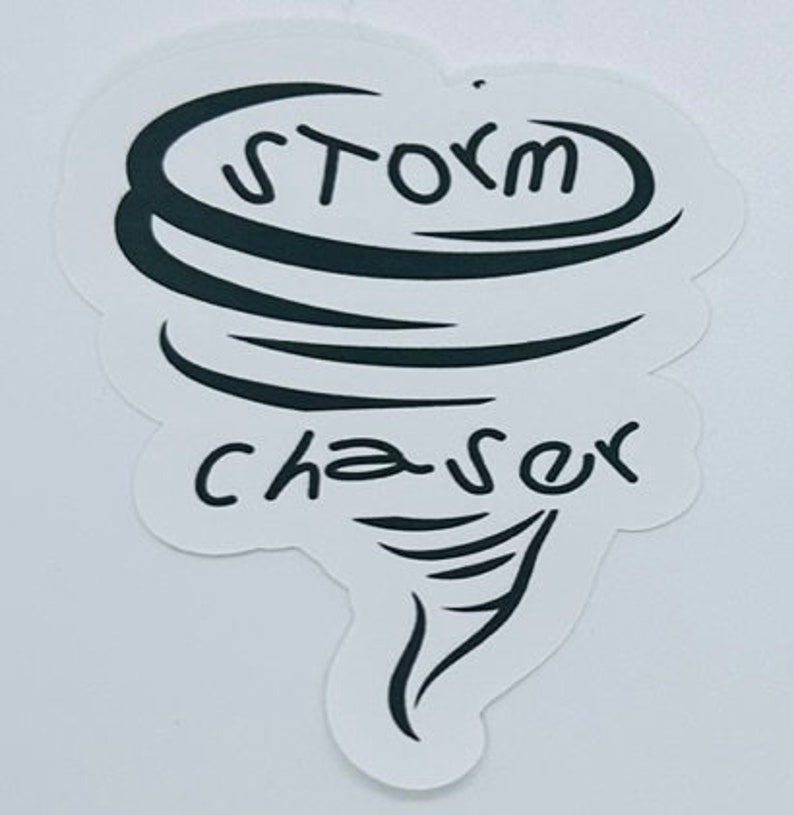 Tornado Sticker Tornado Die Cut Journal and Planner - Etsy